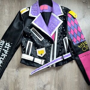 Jackets & Coats | Zodiac Studded Womens Leather Jacket | Poshmark